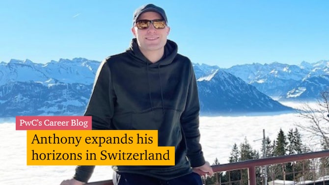 Anthony expands his horizons in Switzerland
