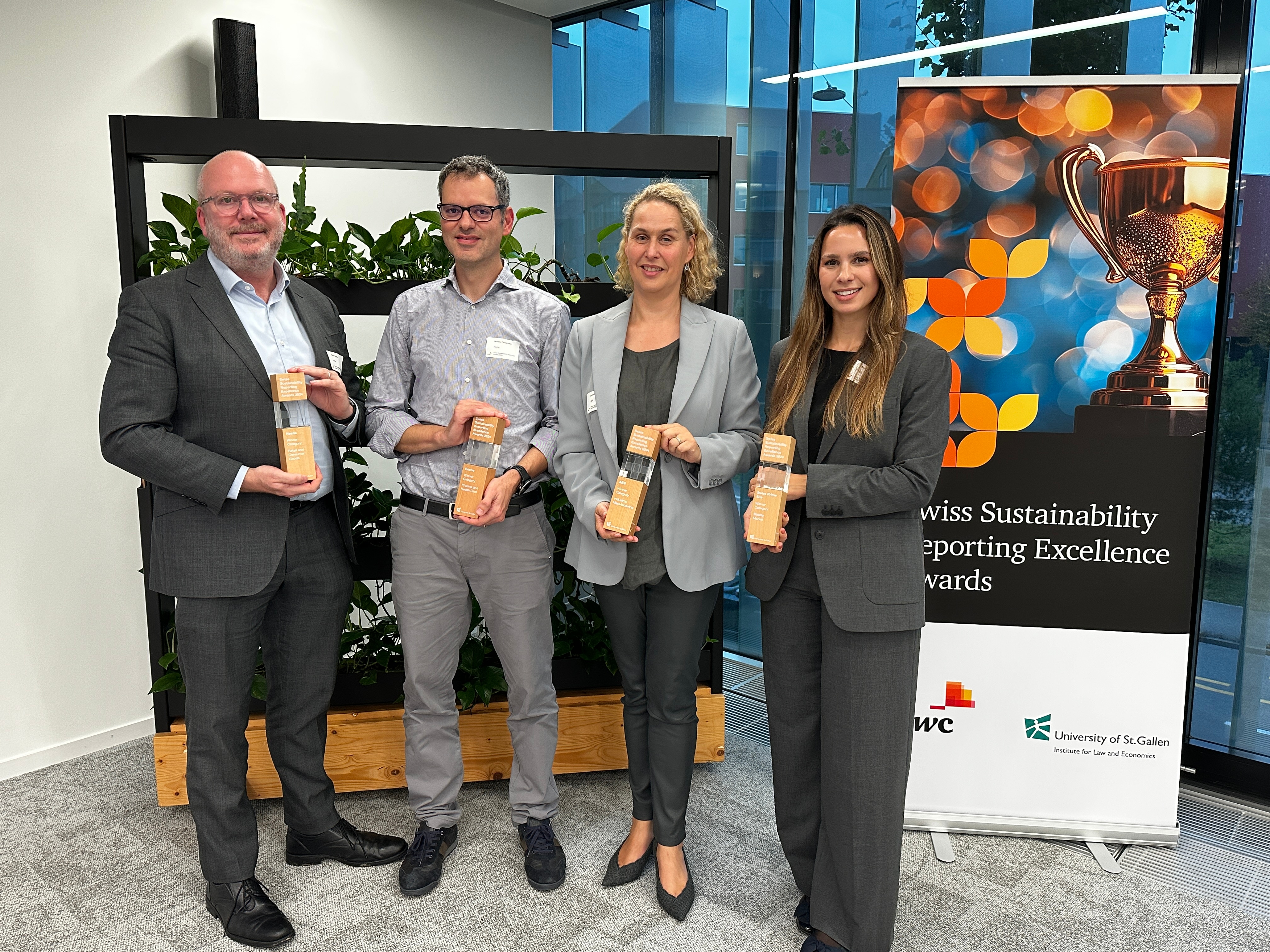 Swiss Sustainability Reporting Excellence Award 2024 | PwC Switzerland