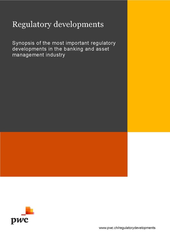 Synopsis of important regulatory developments in the Financial Services ...